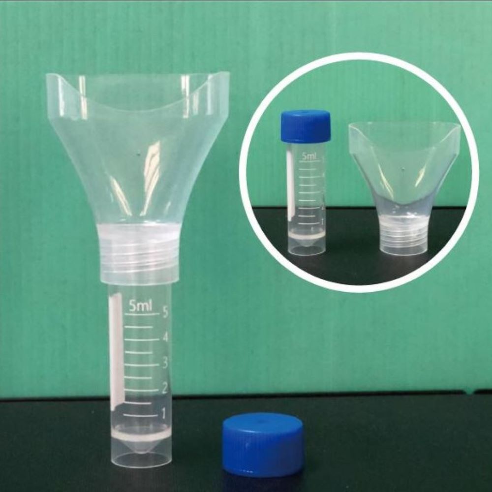 Saliva collection funnel