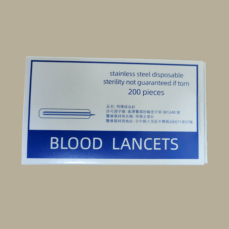 Disposable Retractable Blood Lancet